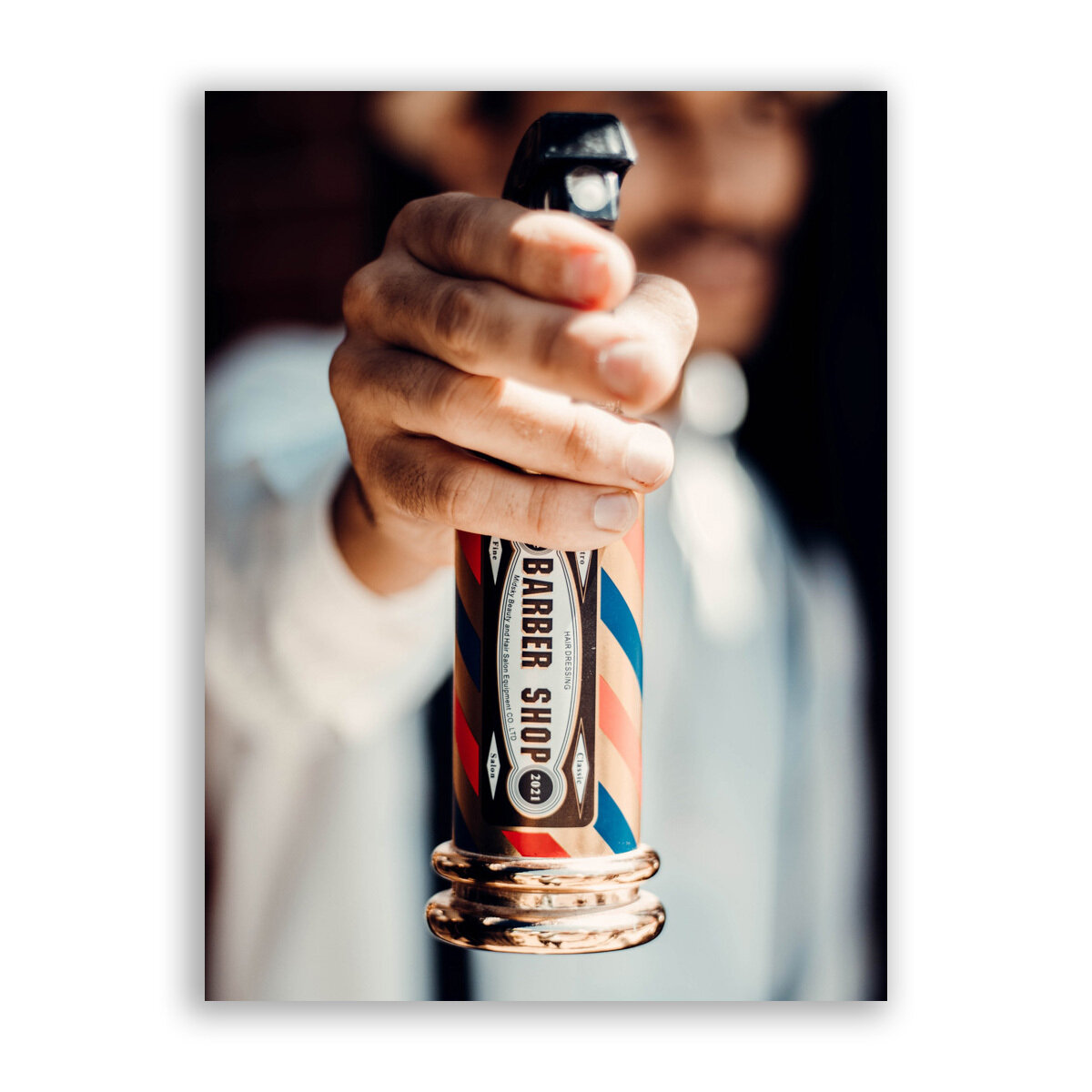 Постер, плакат на бумаге / Для Барбершопа / Размер 40 x 53 см