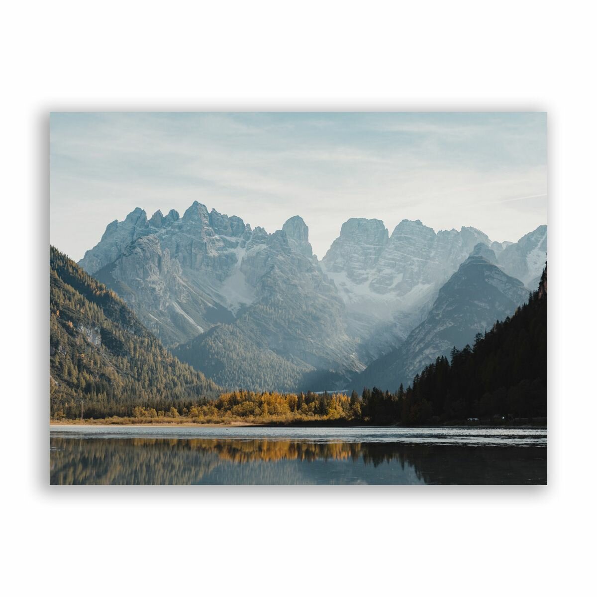 Постер, плакат на бумаге / Природа Италии - Пейзаж / Размер 40 x 53 см