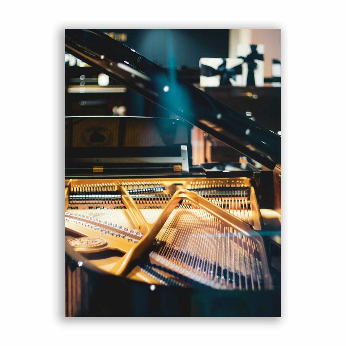Постер, плакат на бумаге / Фортепиано / Размер 30 x 40 см