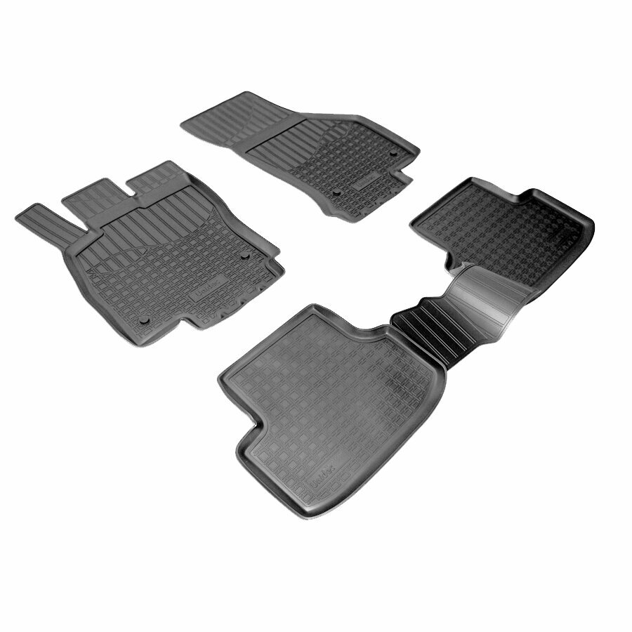 Коврики салона (П/У) SEAT LEON (5F1) (3ДВ) (2012-)