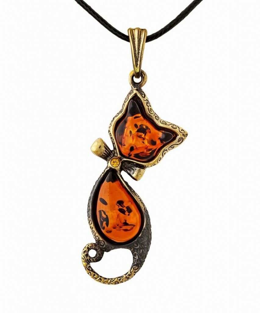 Подвеска, янтарь