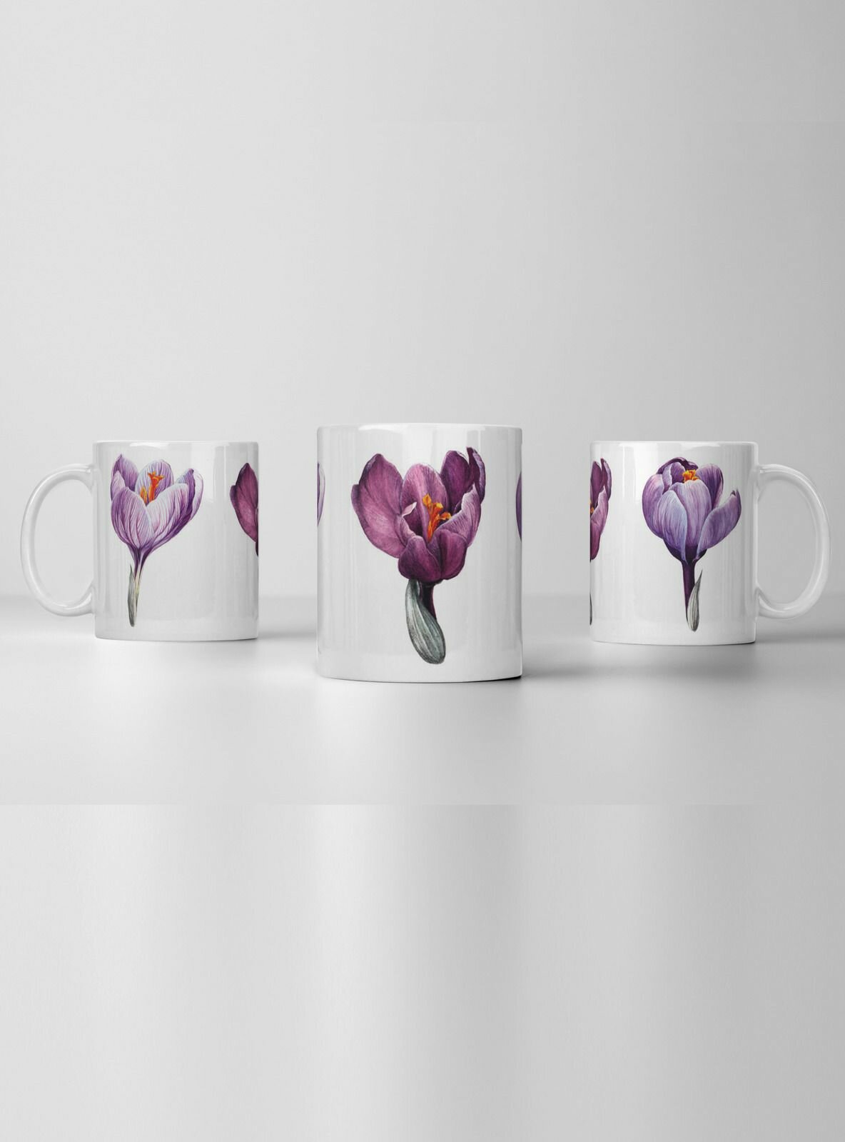 Кружка cooperative.moscow " Безвременник цветок " (кружка с Безвременником , Безвременник , кружка с Безвременником кружка Безвременник , с Безвременником , подарок с любовью, кружка с цветами, цветы, цветок) , 330 мл, 1 шт