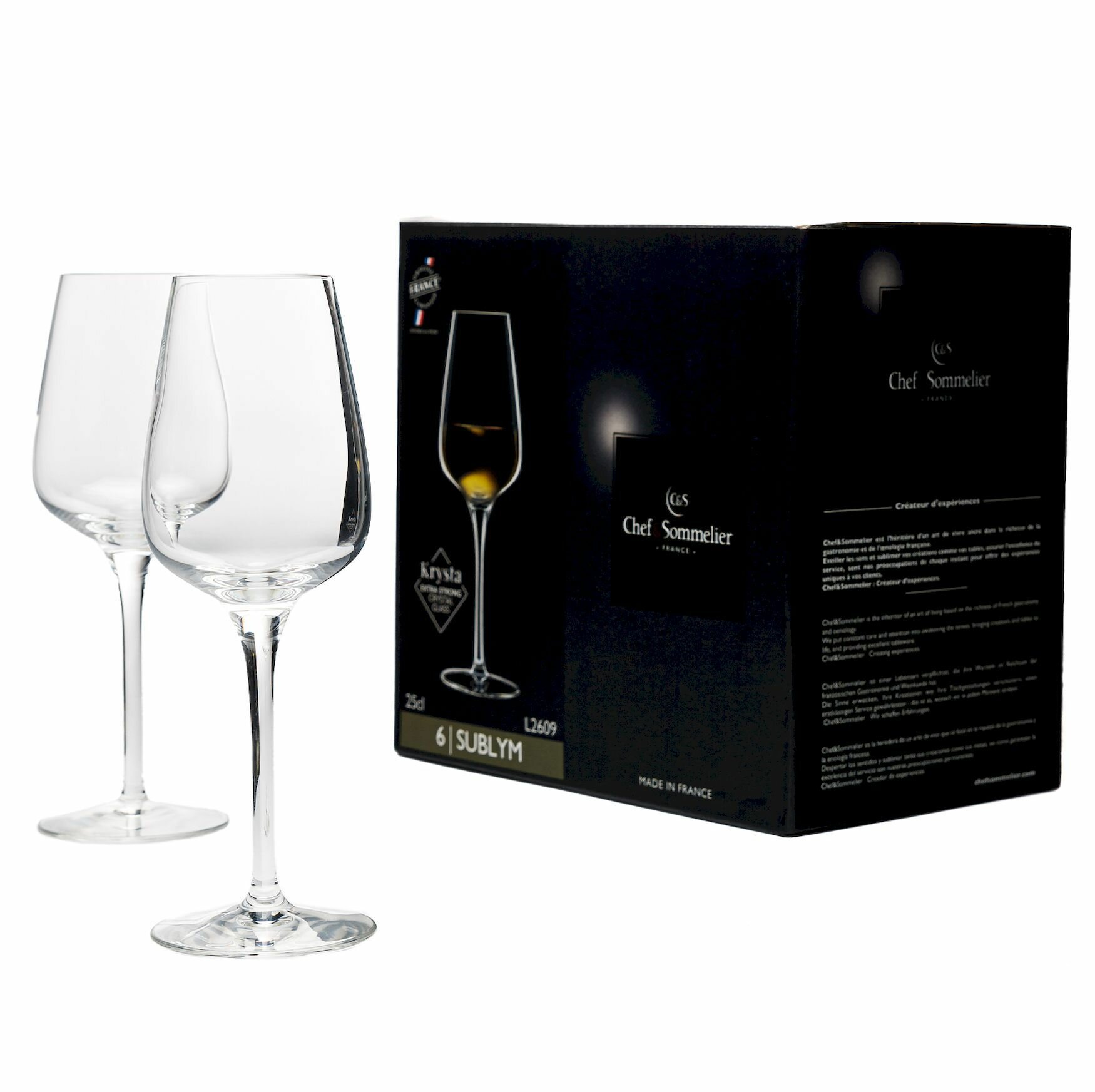 Бокал для вина Chef&Sommelier Sublym 250 мл. / 6 шт.