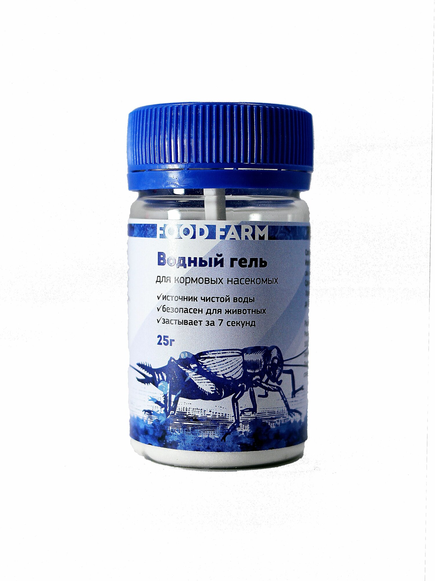 Водный гель для беспозвоночных, 25 г, Food Farm