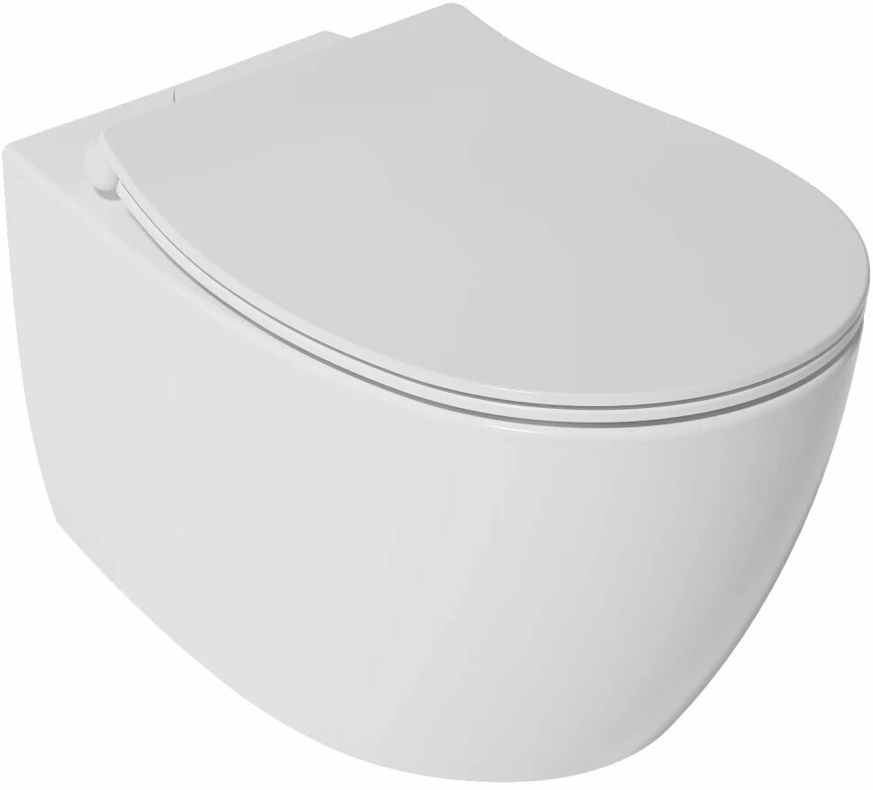 Унитаз подвесной Isvea Sentimenti Neo 10AR02010 безободковый, белый глянец