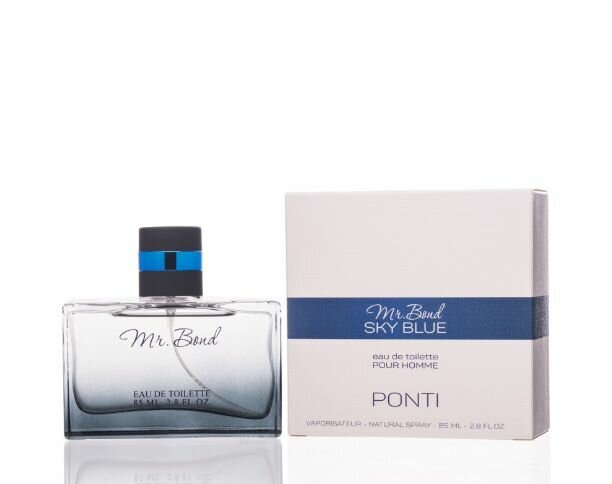 Туалетная вода Ponti Parfum Mr.BOND SKY 85ml (аромат PR Invictus) для мужчин