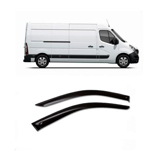 Дефлекторы боковых окон RENAULT Master Рено Мастер (2010-н. в.)