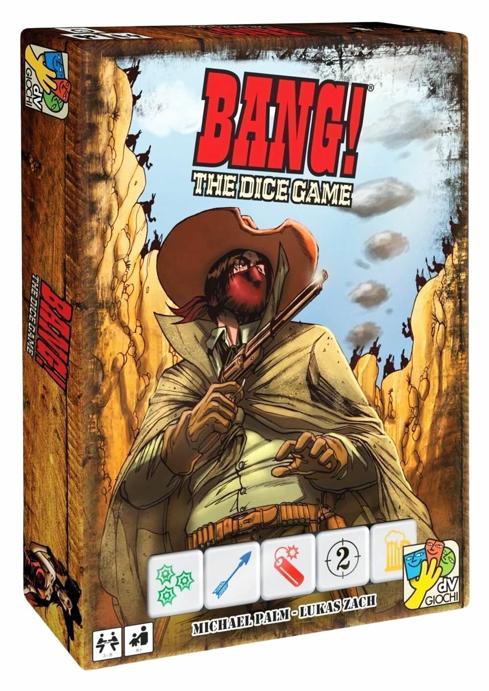 Настольная игра Bang! The Dice Game (Бэнг! На кубиках)
