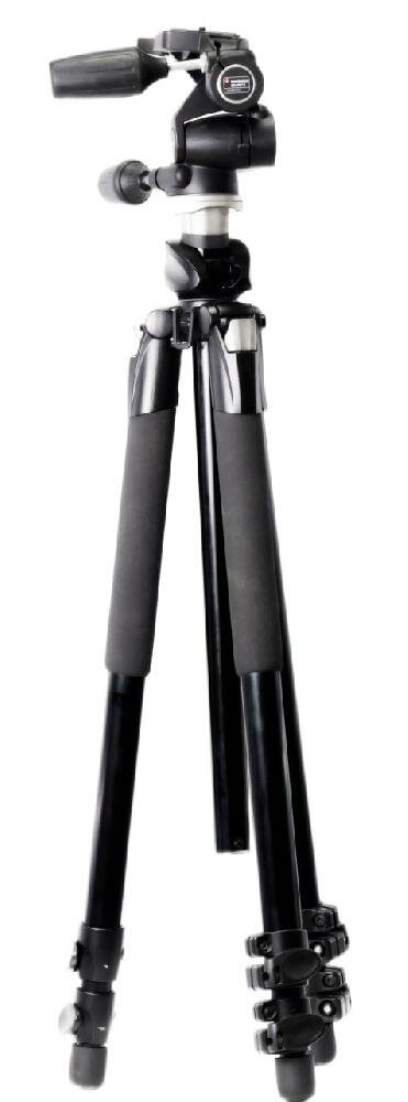 Штатив комиссионный Manfrotto 055XPROB + 804RC2 (170см/9кг/2500г) (б/у, гарантия 14 дней)