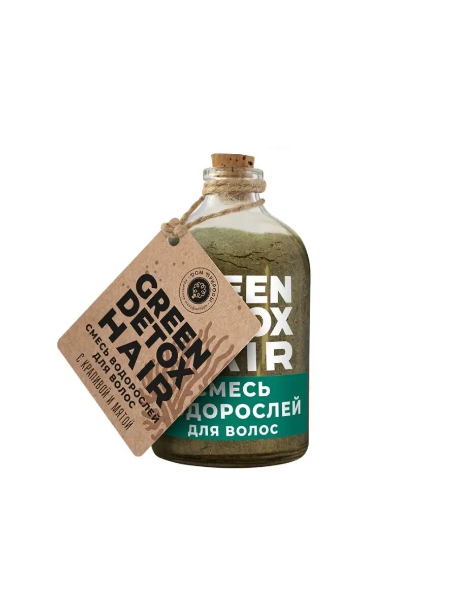 Смесь водорослей для волос Green Detox, 50 г