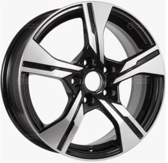 Диск K&k КС1053 6.5x16/5x110 D63.35 ET43 алмаз чёрный