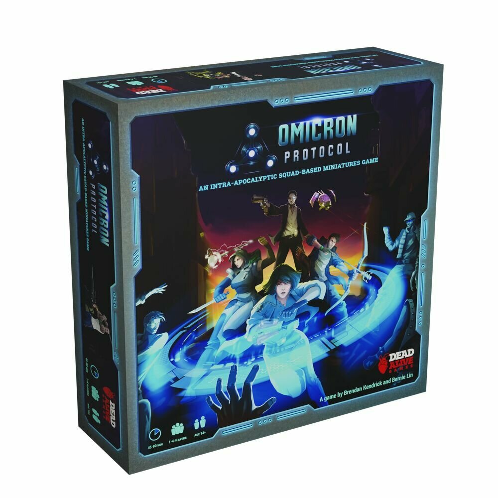 Настольная игра - Omicron Protocol (на английском языке)