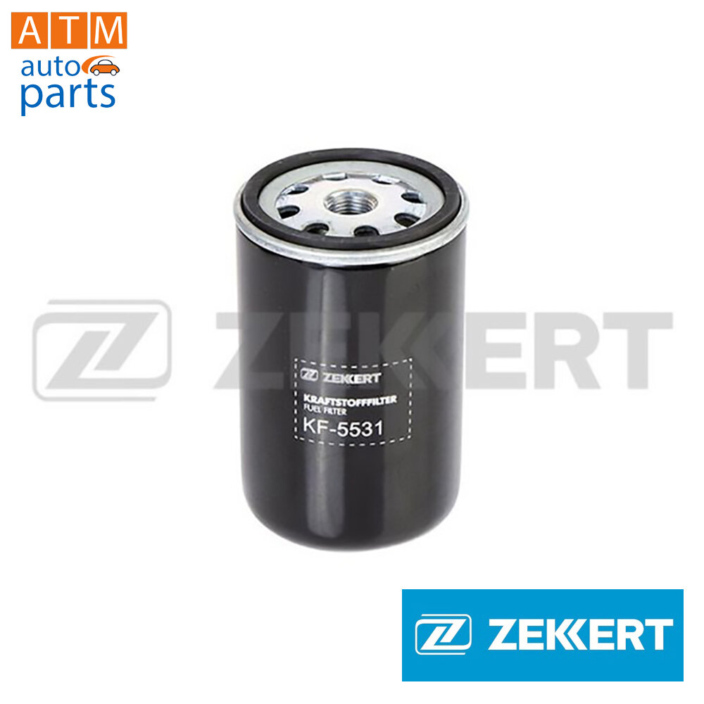 Фильтр топливный GAZ Gazelle 93- Volga 04- Kamaz 4308 03- 43255 03- MAZ Serie 100 96- Serie 200 05- Zekkert kf-5531 OEM 7984867