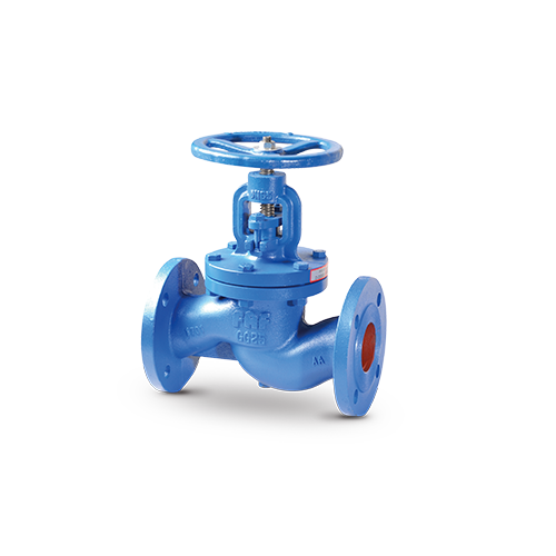 Вентиль запорный чугунный фланцевый FAF 2100, Ду20 Ру16, Kvs, м3/ч 8, чугун, 250С, L 150 мм, вода, пар