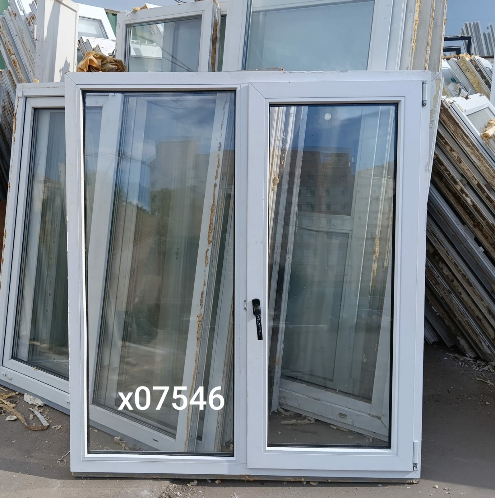 Пластиковое окно Б/У 1520(в)х1340(ш)