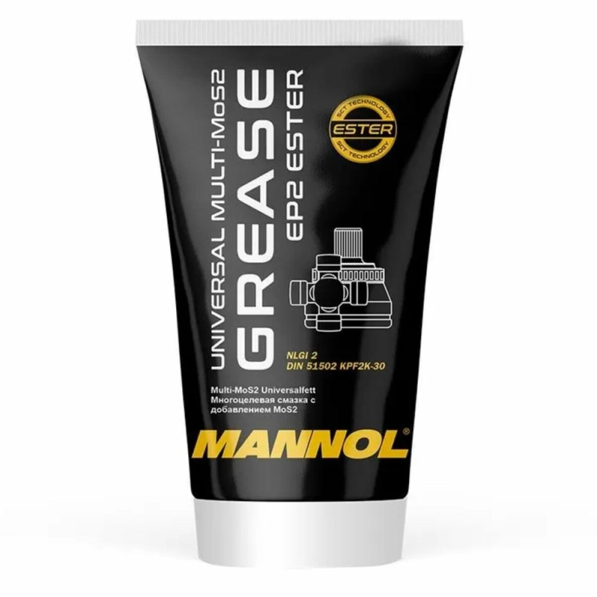 Литиевая смазка MANNOL 8028 EP2 ESTER, 100гр