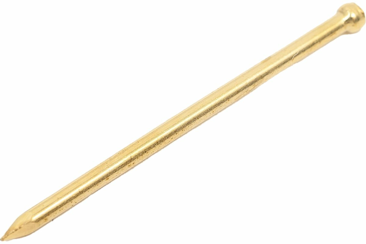 Госкреп Гвозди финишные NFL 1,4х30 Латунированные1 кг ~ 2620 шт. 0,02 кг 9-0012140
