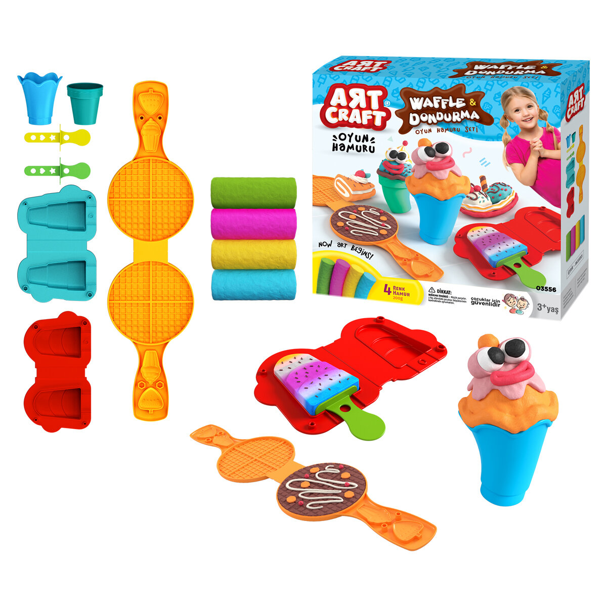 Тесто-пластилин AЯT CRAFT