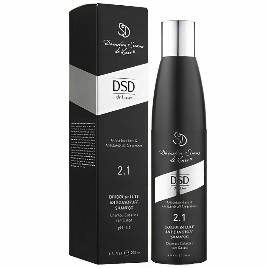 DsD de Luxe - 2.1 Dixidox de Luxe Antidandruff shampoo Шампунь от перхоти 200 мл