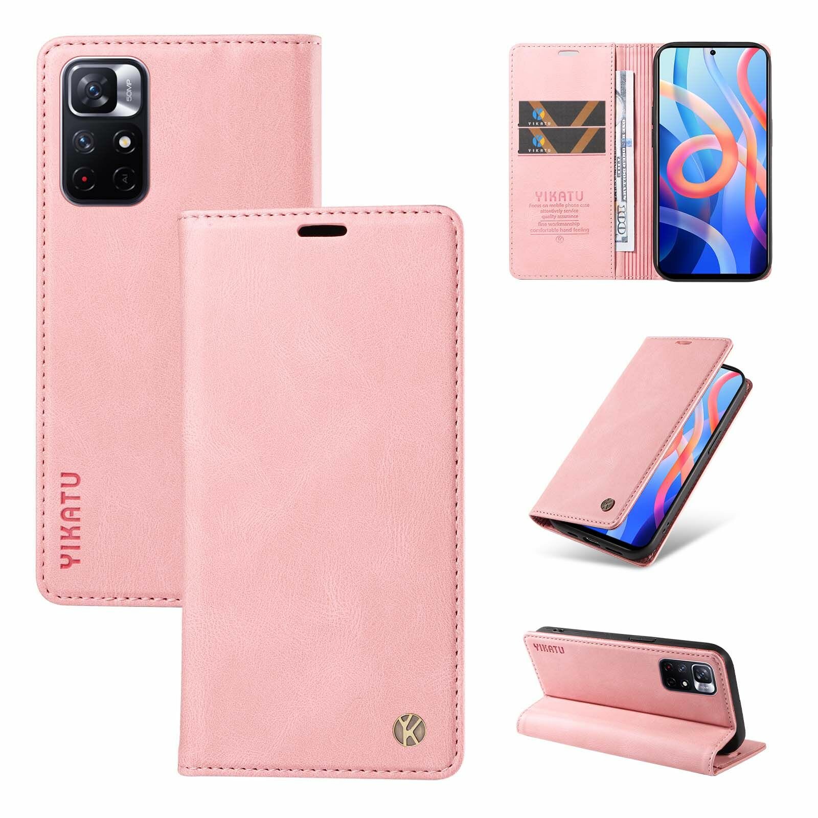 Подходит для Xiaomi Poco M4 Pro 5G и Redmi Note 11S 5G / Поко М4 Про 5G и Нот 11S 5G Магнитные пряжки, кронштейны, сейсмостойкие, новинки