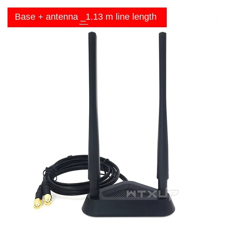 Двухдиапазонный Wi-Fi адаптер с антенной, кабель 1.13 м, 8DB