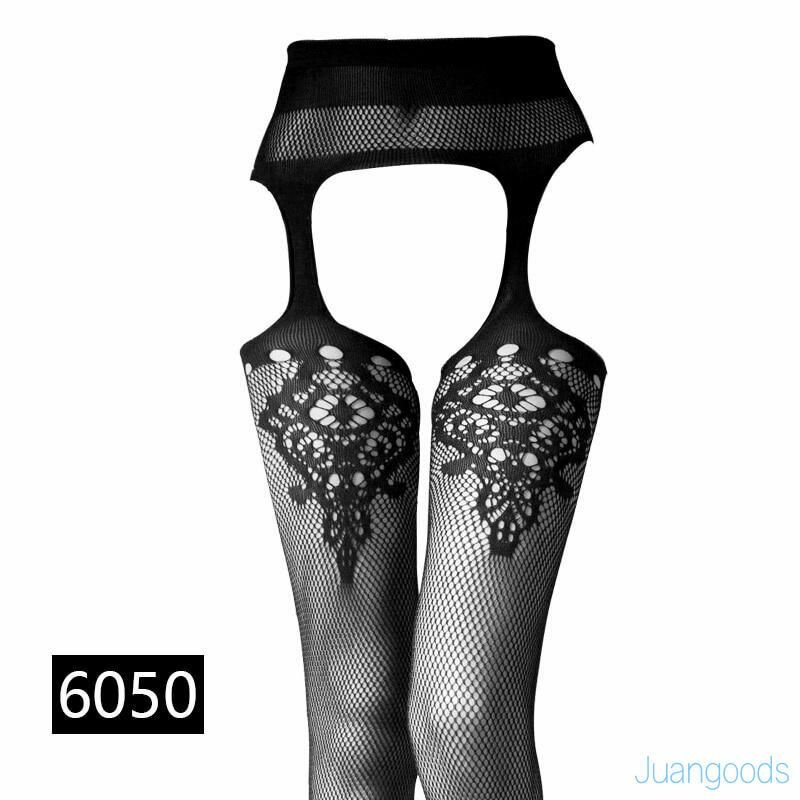 Женщины сексуальное женское белье чулки подвязки эластичные ажурные колготки