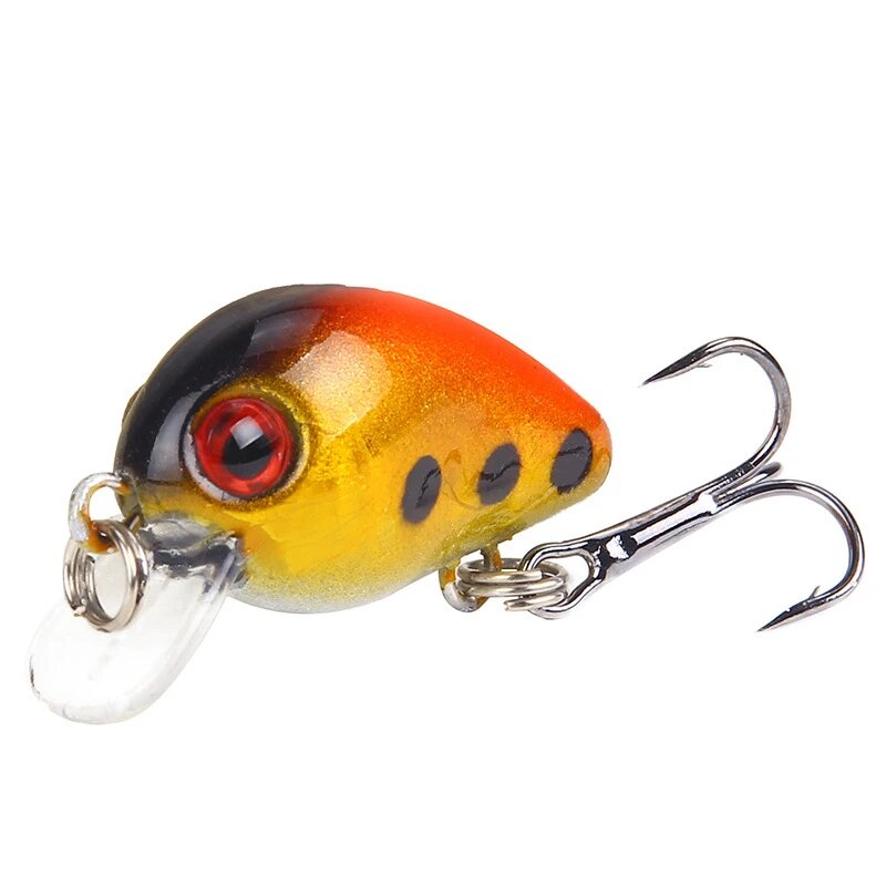 Mini Crankbait 3cm 1.6g Topwater PRAINBASS 5
