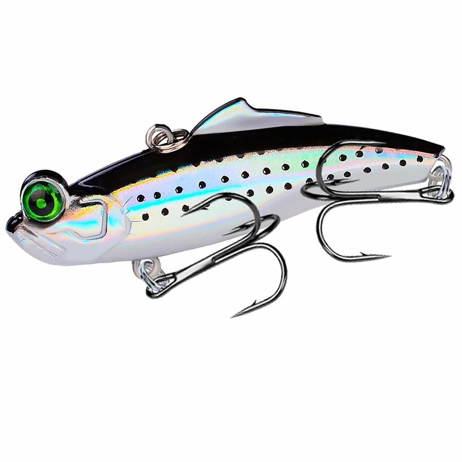 Vib приманки для зимней рыбалки, морская длинная забрасываемая погремушка, Тонущая искусственная приманка, жесткие снасти для ловли окуня Wobblers для троллинга щуки