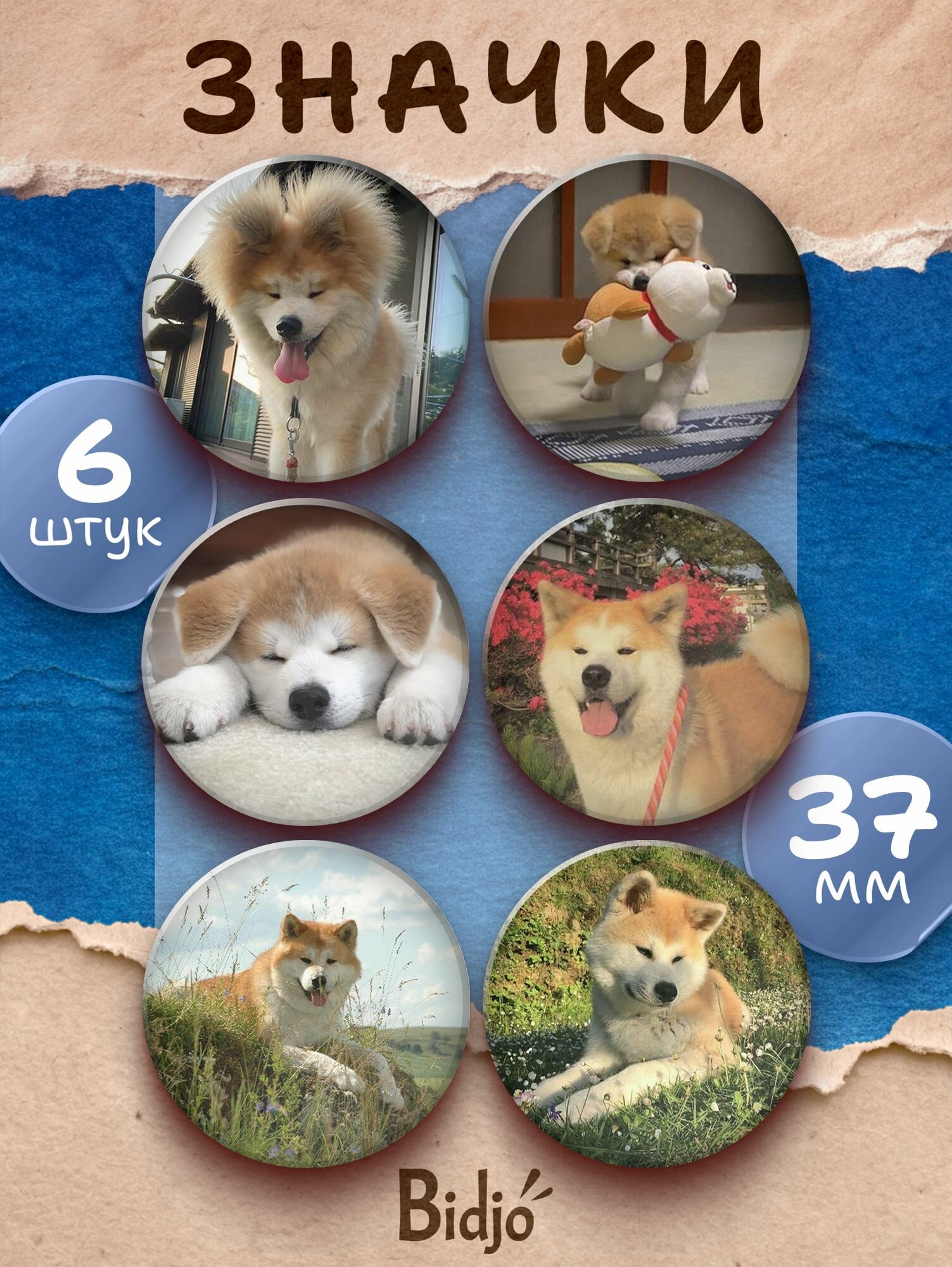 Набор значков