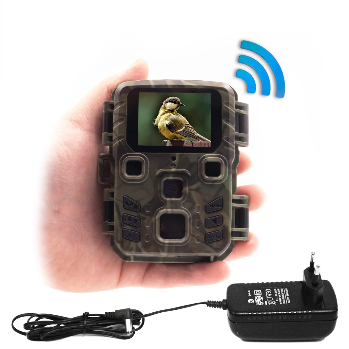 Фотоловушка Wi-Fi для охоты Филин WiFi301 (1080P) - камера видеонаблюдения в лес, фотоловушка для охоты, охотничья фотоловушка.