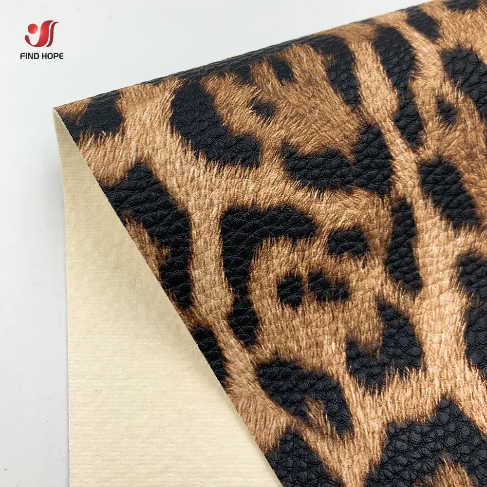 Искусственная кожа леопард, 20x15см, Leopard B