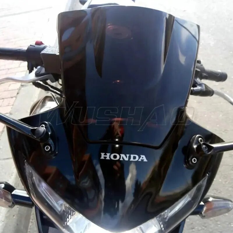 Экран Ветрозащитный для мотоцикла Honda CBR250R CBR 2011 R 250R 11 12 13, черный, иридий Black