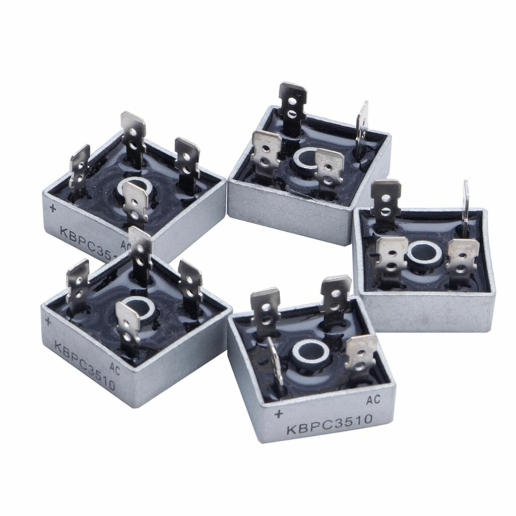 5 квадратных выпрямительных мостов 35A 1000V KBPC3510
