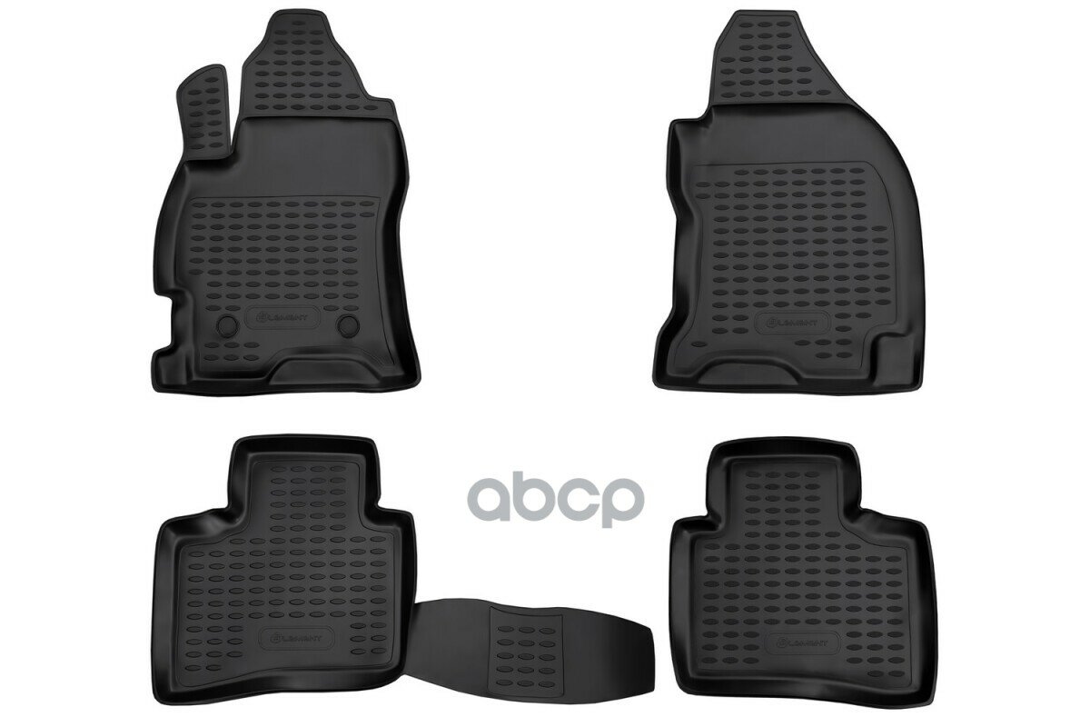 Коврики в салон FORD Mondeo 2000-2007, 4 шт. (полиуретан) ELEMENT арт. ELEMENT1605210K