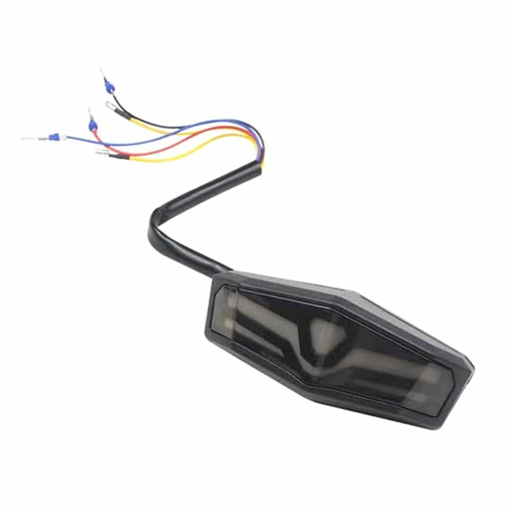 Фары мотоцикла, Светодиодные габаритные огни для мотоцикла с поворотниками и номерной лампой - вариант A