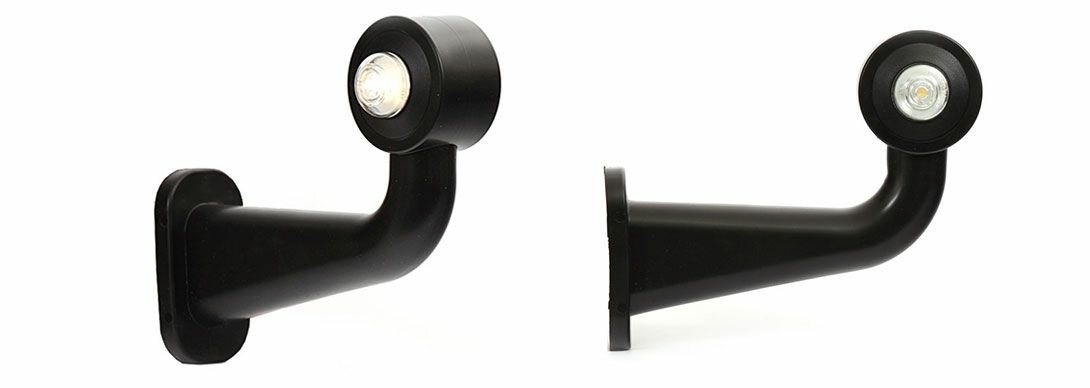 WAS Фонарь-ус габаритный белый/красный светодиод левый 12V/24V