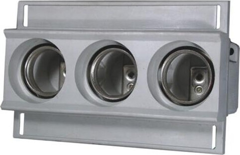 Держатель ETI 2322025, Держатель предохранителя EZN 25/3+ZP 3p (DII, Е27), 1шт