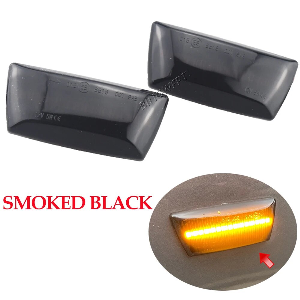 Светодиодный указатель поворота Smoked black для Opel/Chevrolet