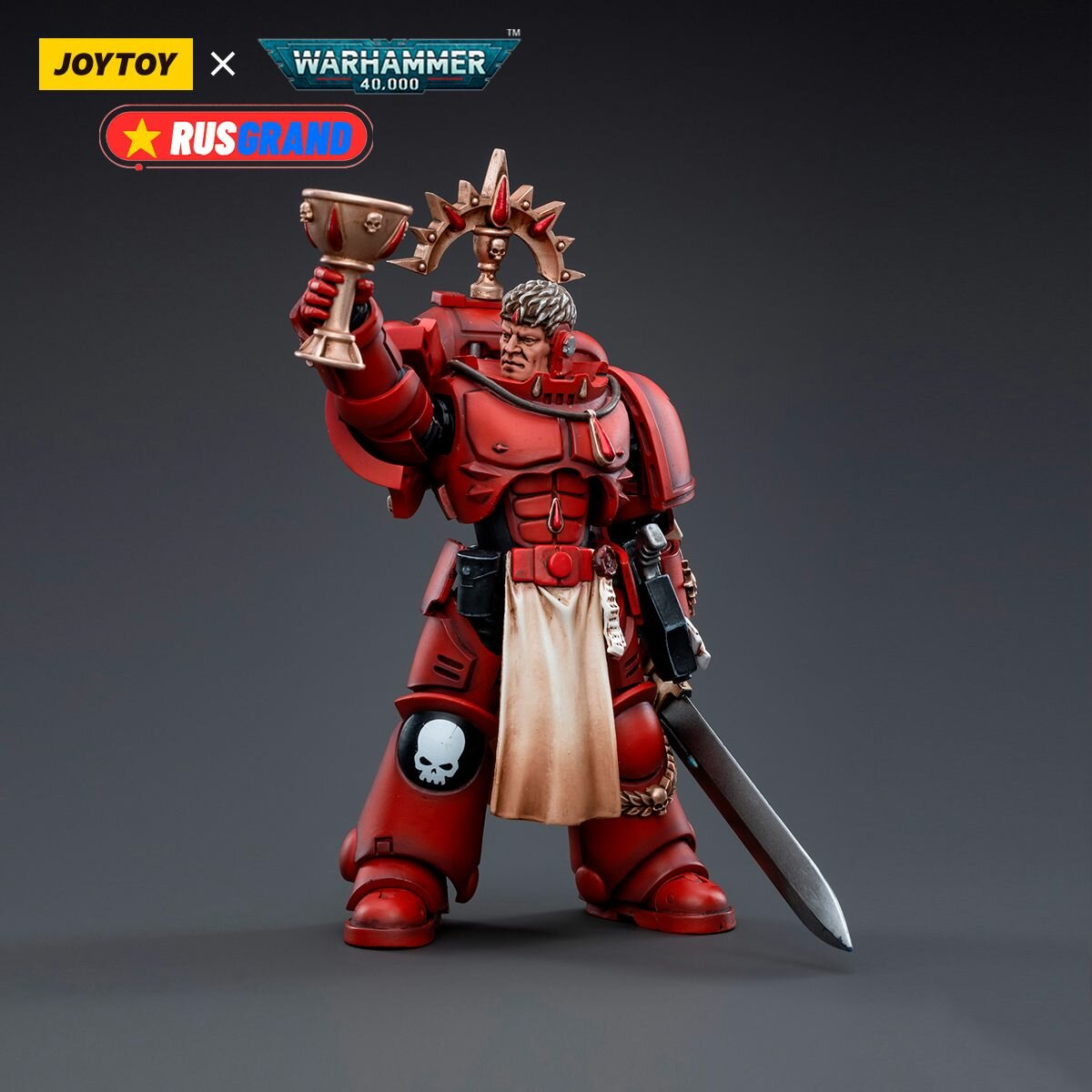 Подвижная миниатюра Вархаммер 40000 Кровавые Ангелы Ветеран Салус (Warhammer 40000 Blood Angels Veteran Salus)