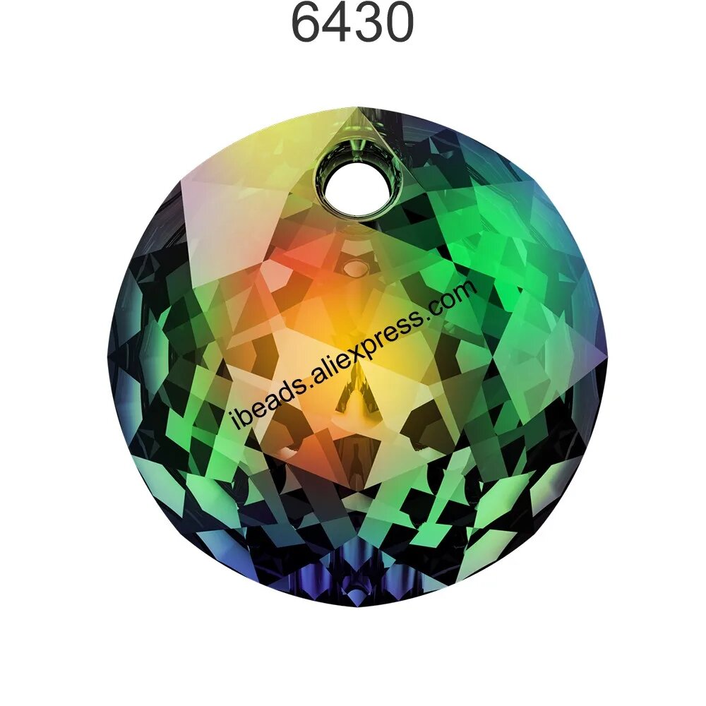 Сваровски 6430 классический кулон из кристалла 8mm (1 piece), Crystal 001 VM P