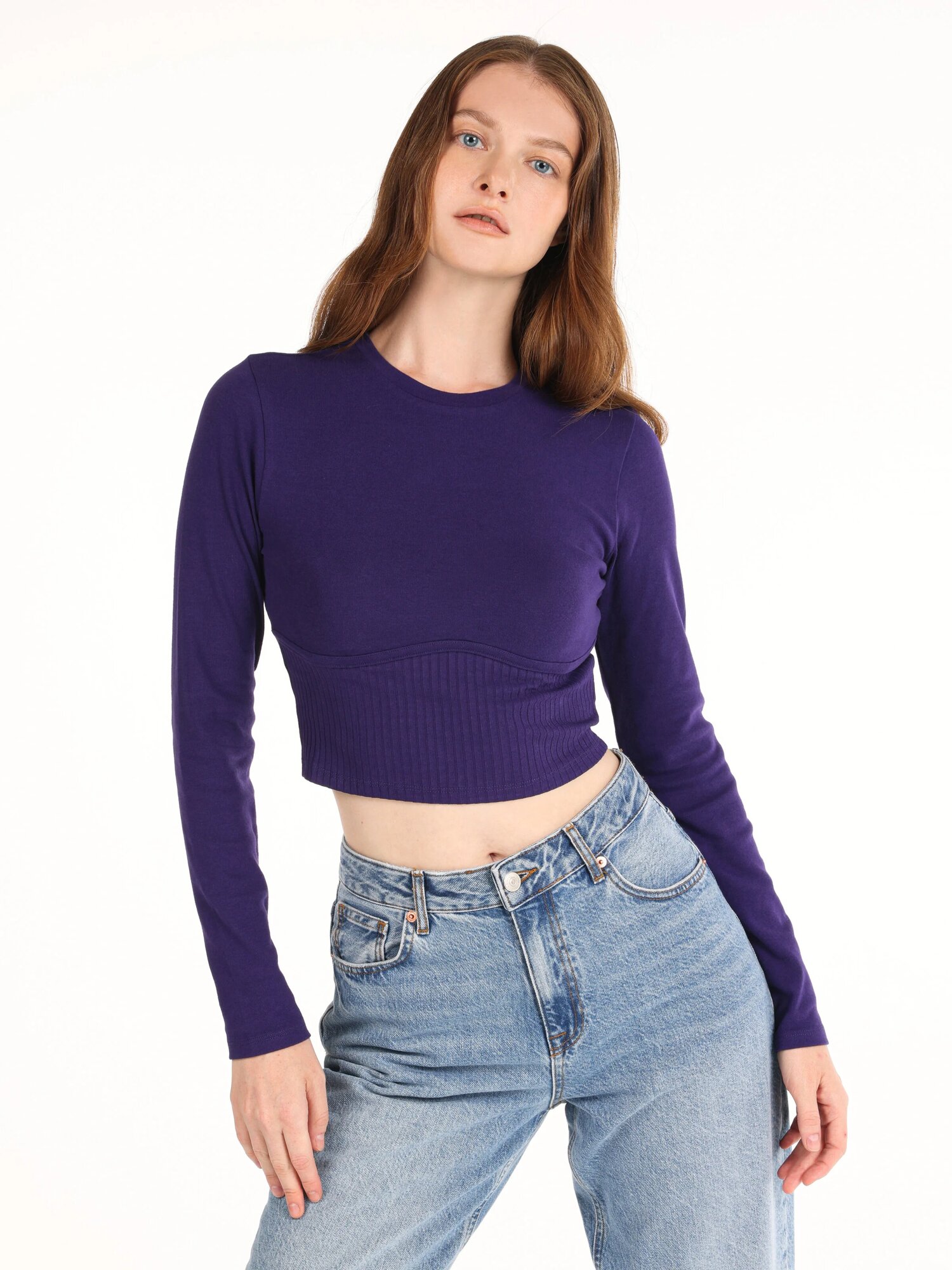 Лонгслив Slim Fit