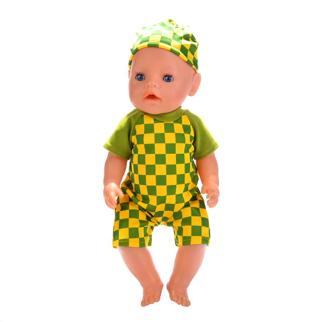 Одежда для кукол 38-42 см/ Комплект одежды (купальник и шапочка)