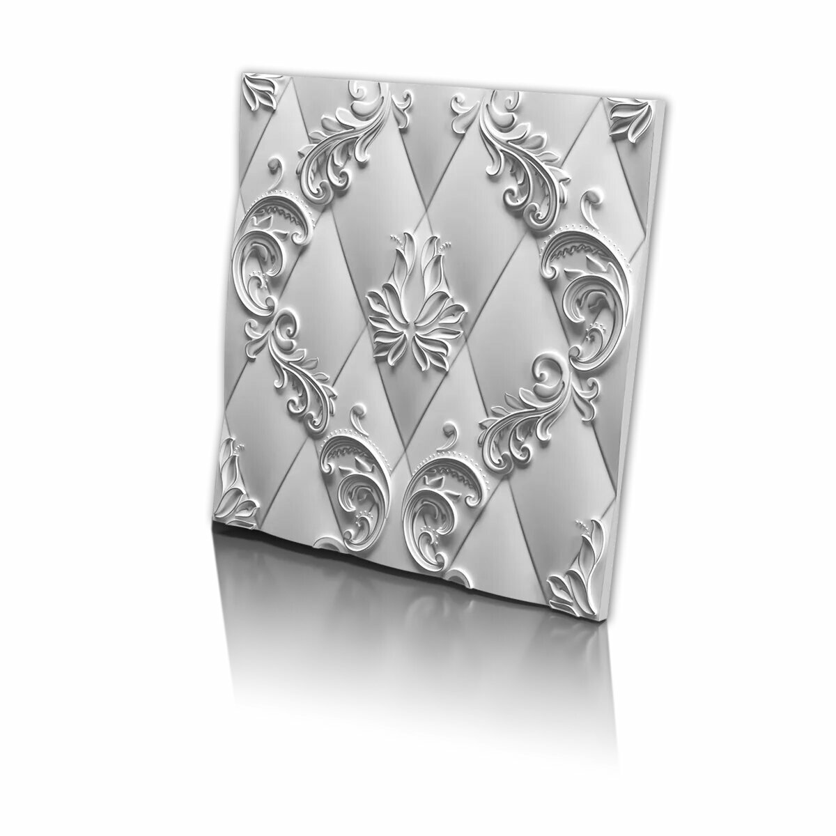 3D стеновая панель из гипса MARSEILLE артикул M-0038 от Artpole