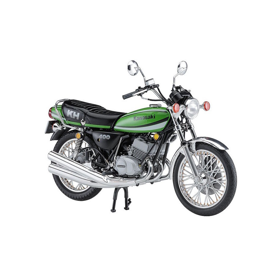 Сборная модель. Мотоцикл KAWASAKI RH400-A7 1:12 21506