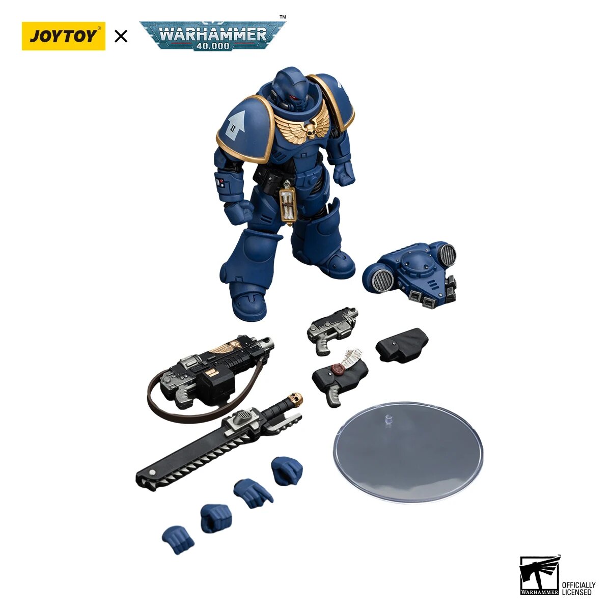 JOYTOY Warhammer 40K Фигурки Ultramarines Intercessors V5