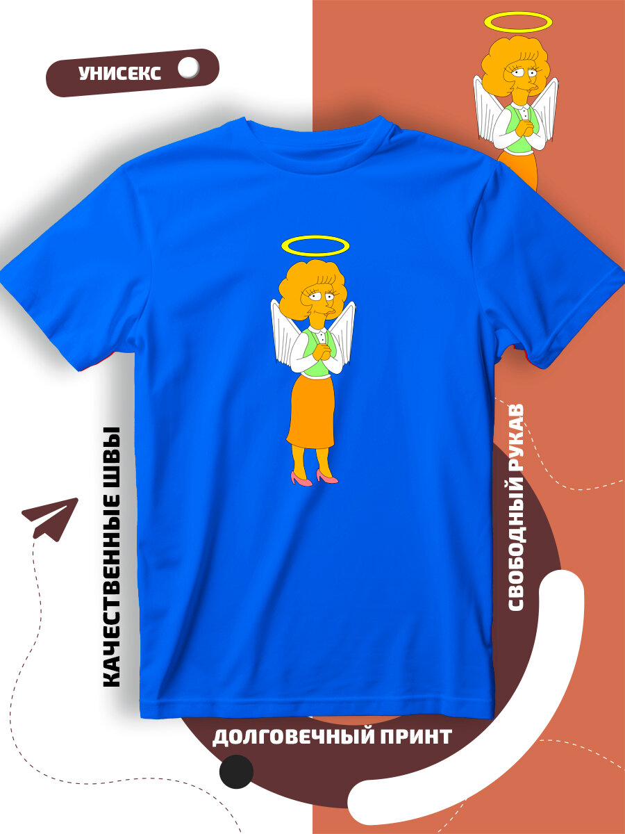 Футболка симпсоны simpsons Фландерс