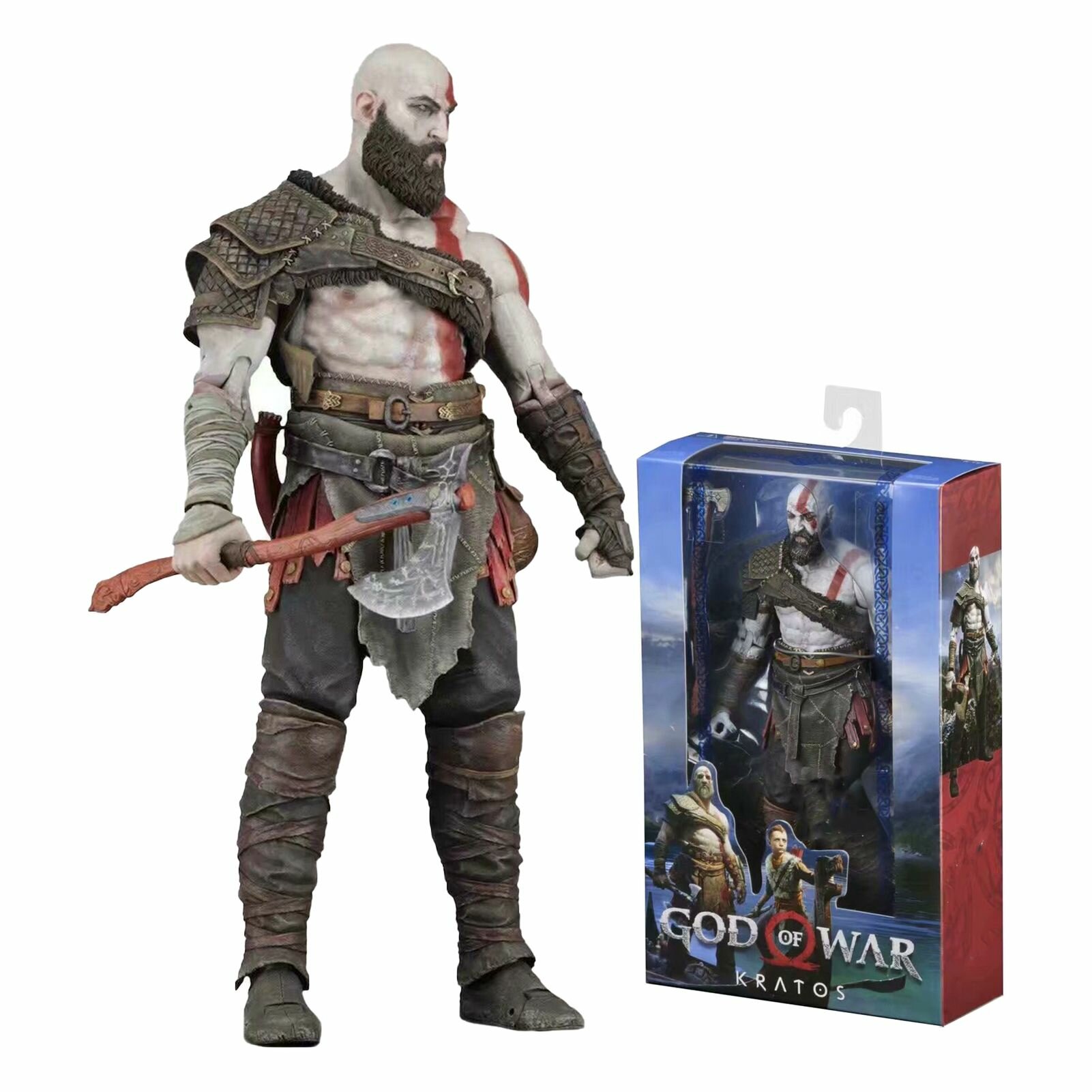 Фигурка Кратос - 2018 God of War Kratos 18cm