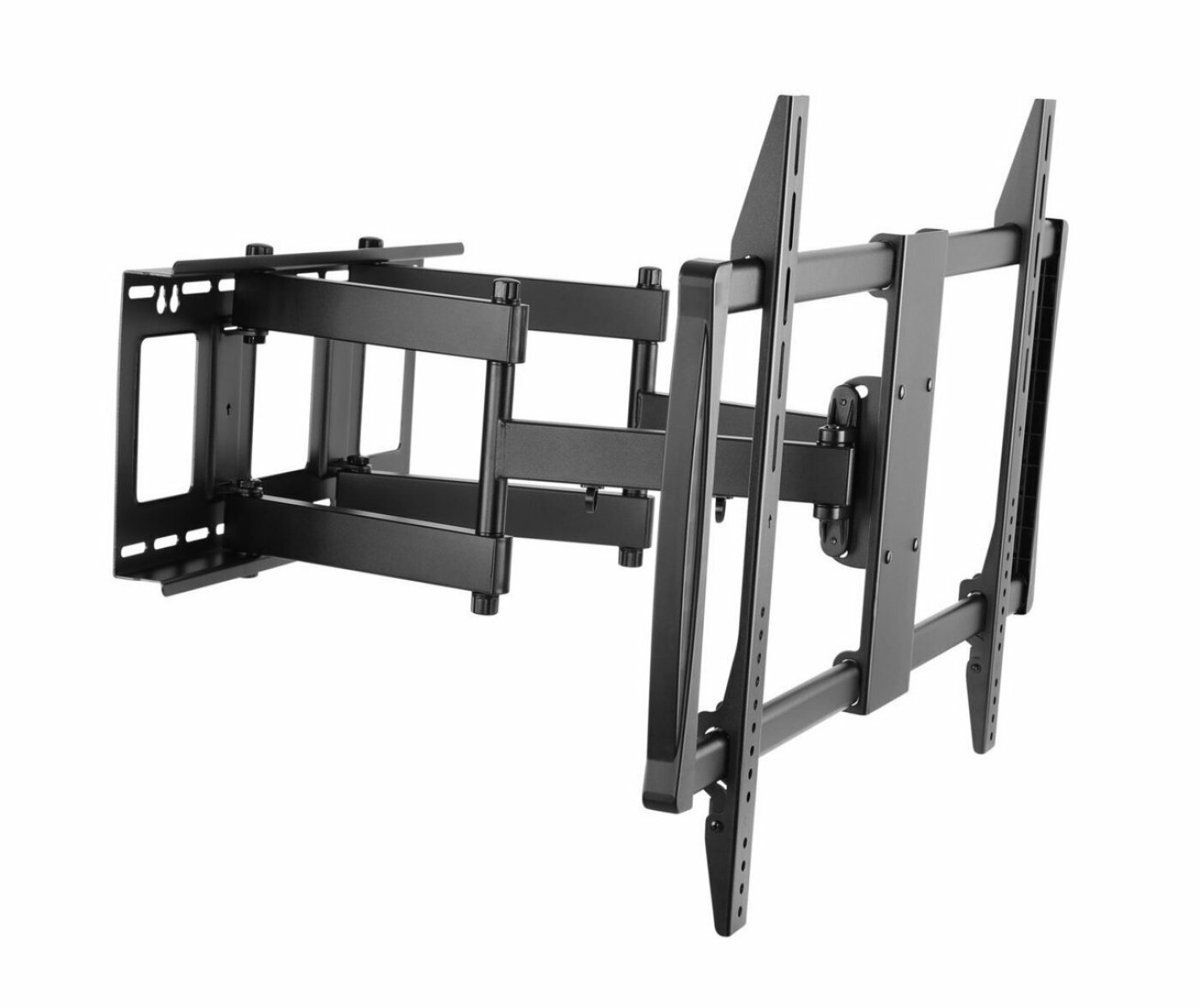Кронштейн для телевизора Ultramounts UM914 черный 60"-100" макс.80кг настенный поворотно-выдвижной и наклонный