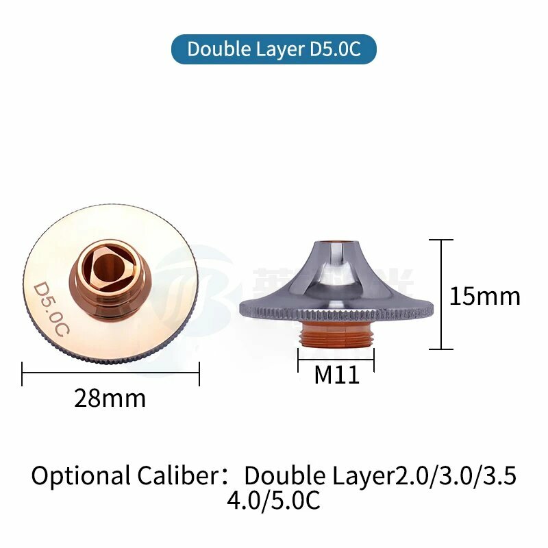 Raymach Лазерное сопло Double Layer D2.0C 28мм