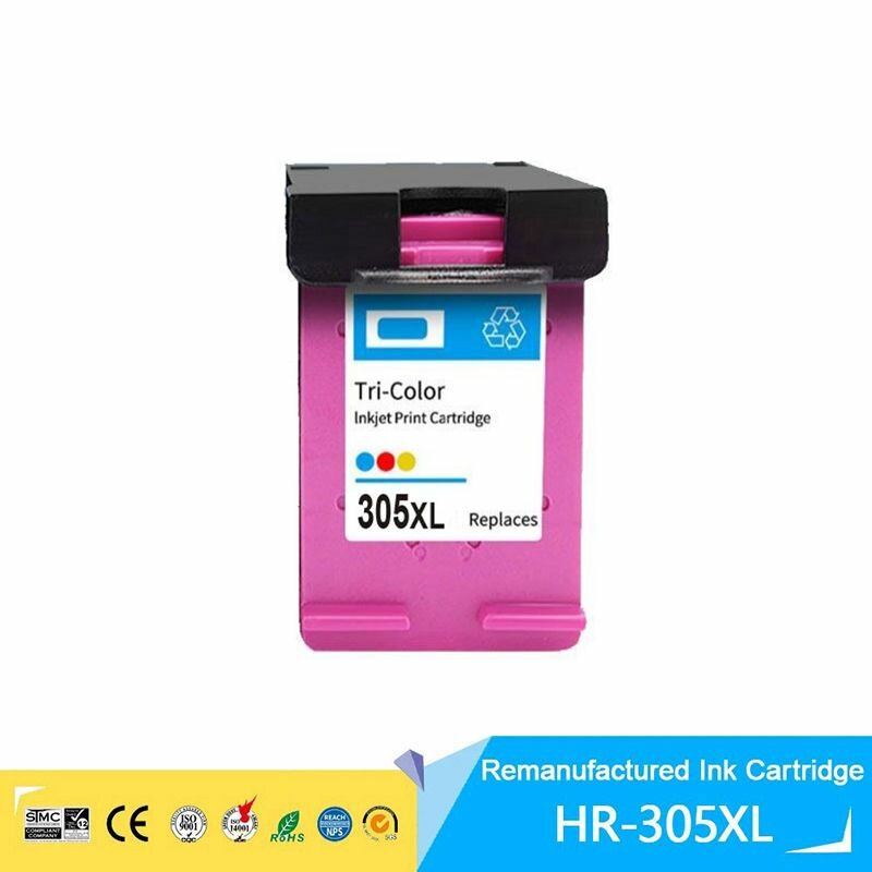 Совместимый Пополняемый Картридж С Чернилами Для Принтера HP 305XL Deskjet 2710 2720 2721 2722 2723 2724 2725 2726 2727 2729